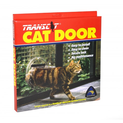 Transcat Clear Cat door